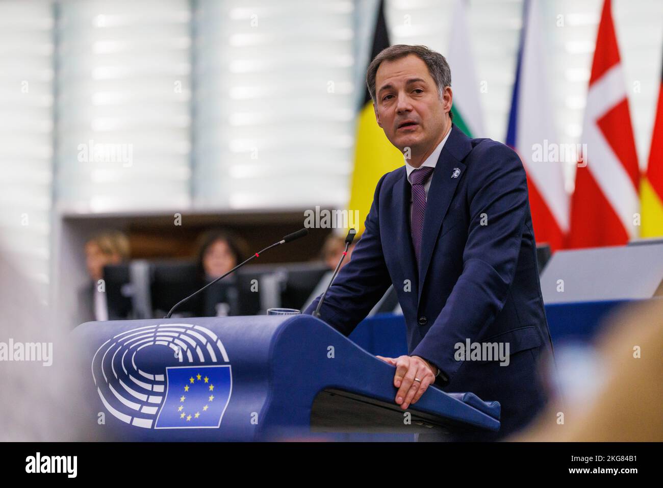 Strasbourg, France. 22nd Nov, 2022. 22 November 2022, France, Straßburg ...