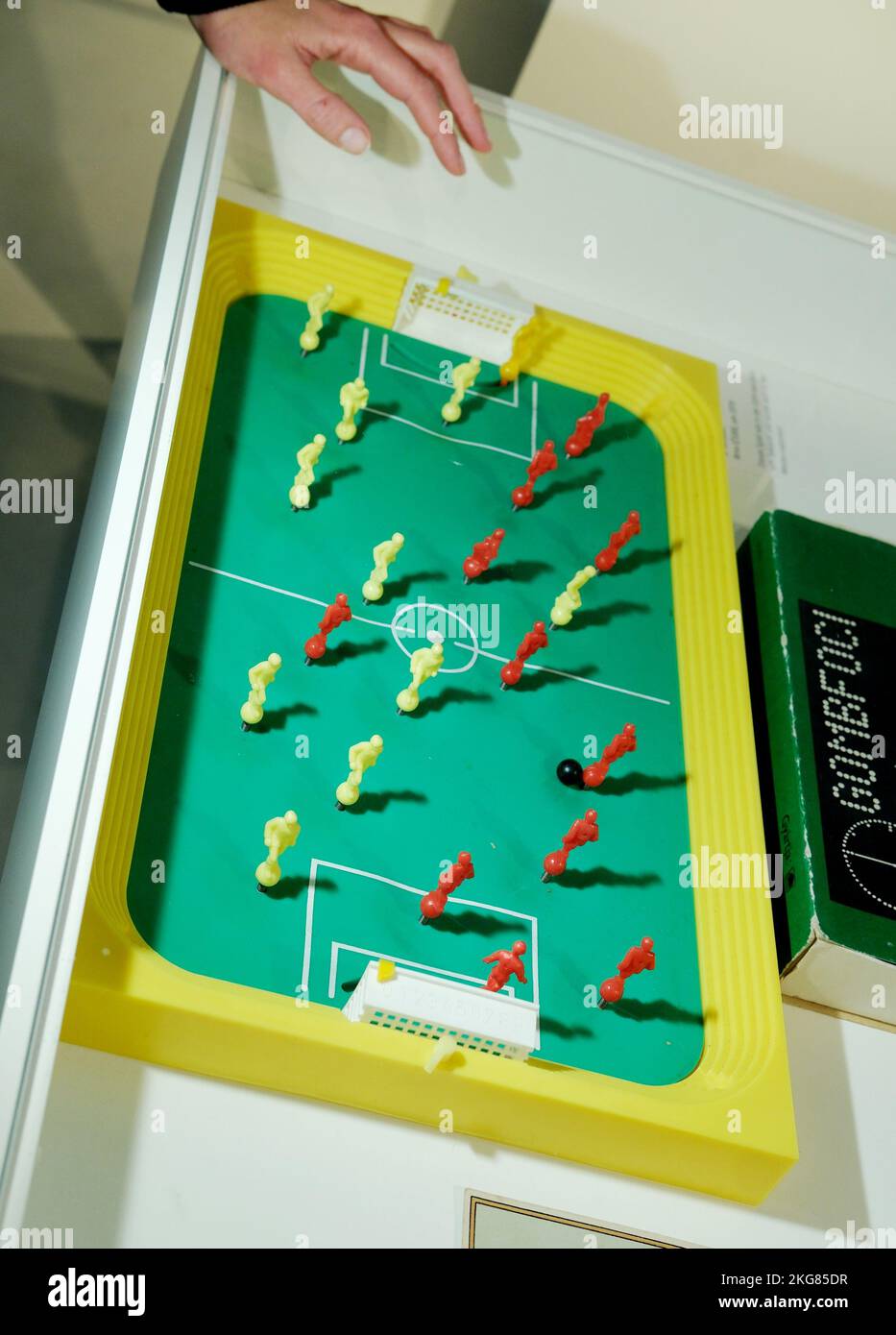 Chemnitz, Germany. 22nd Nov, 2022. A table soccer game from the Czech ...