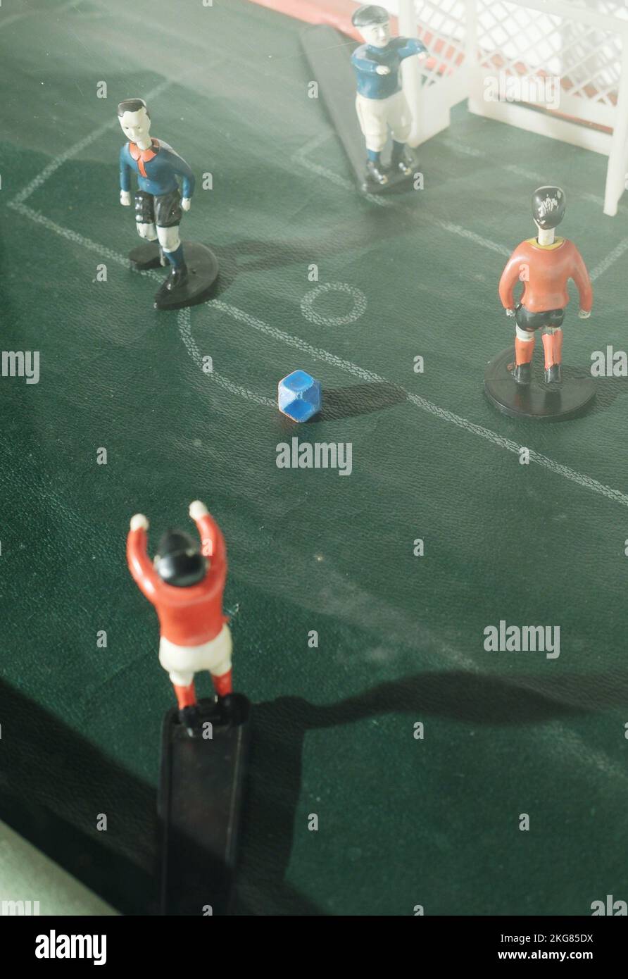 Chemnitz, Germany. 22nd Nov, 2022. A table soccer game from Hedersleben ...