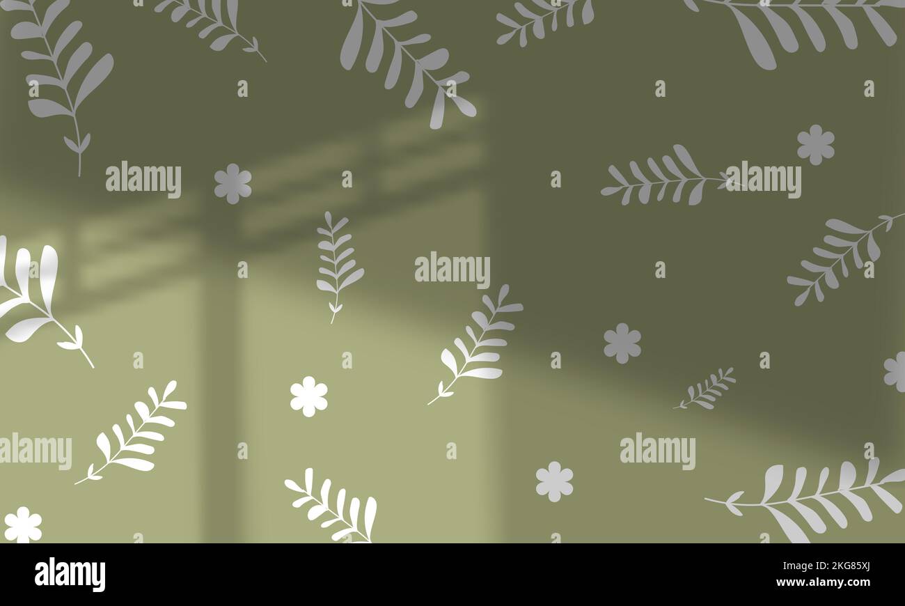 A floral pattern under shadow and light Stock Vector Image & Art - Alamy