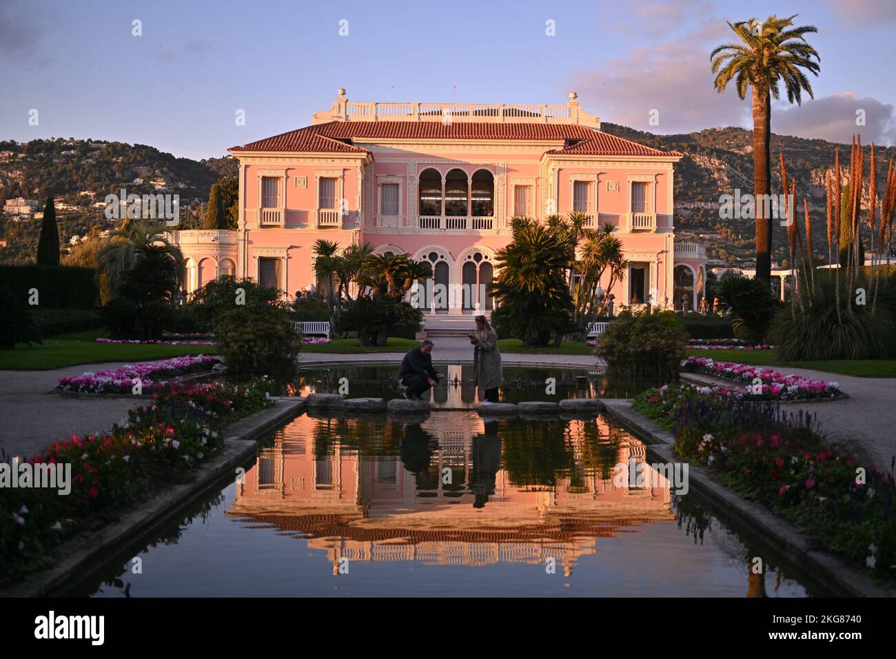 France. 20th Nov, 2022. The Villa Ephrussi de Rothschild, also called ...