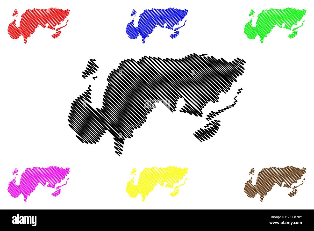 Nendo island Stock Vector Images - Alamy