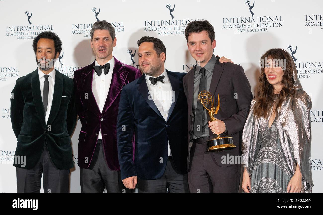 New York, United States. 21st Nov, 2022. Wyatt Cenac, Jamie Campbell ...