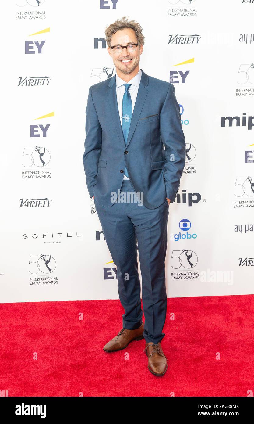 New York, United States. 21st Nov, 2022. Tom Cavanagh attends 50th ...