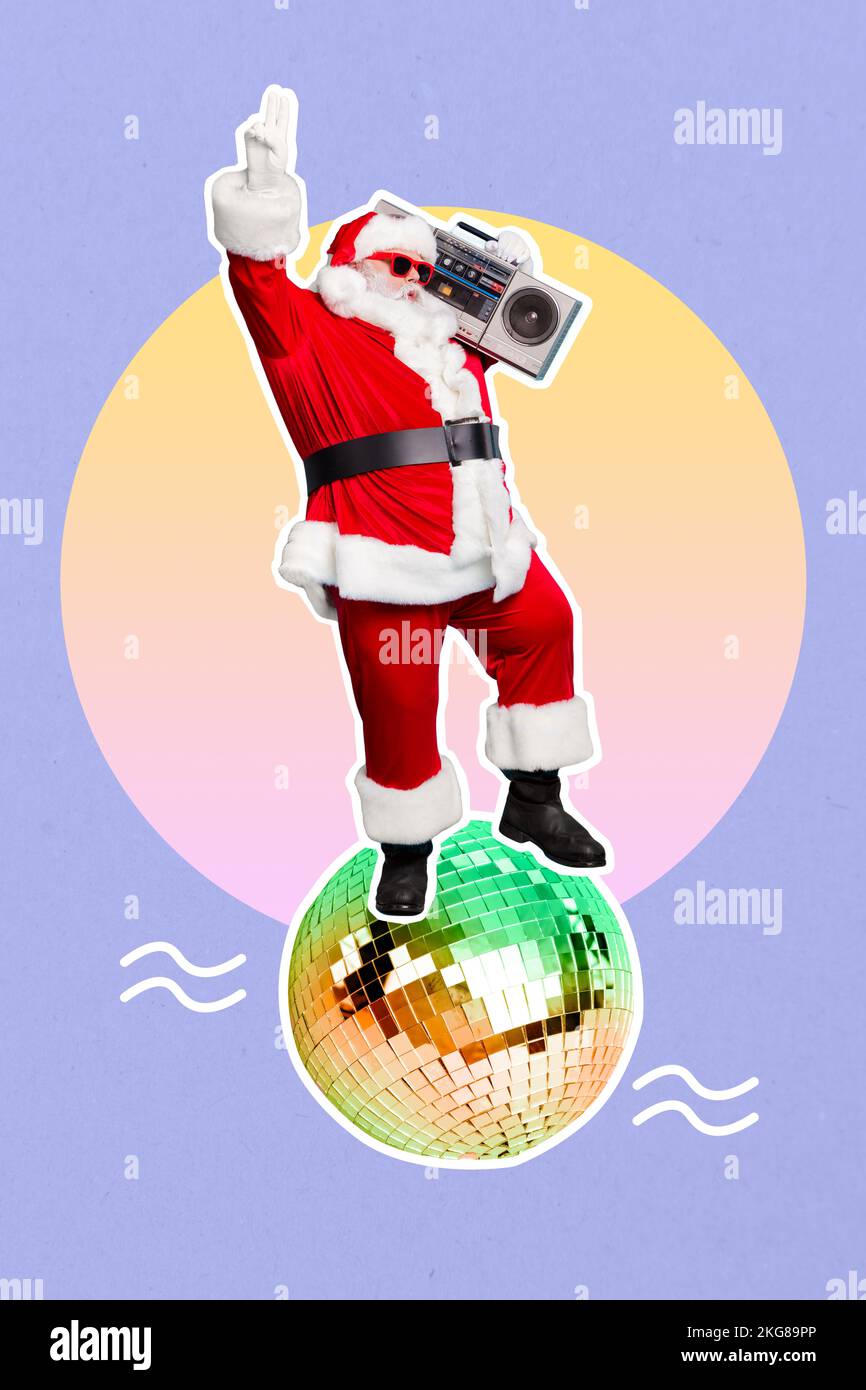 Creative photo 3d collage artwork poster postcard invitation card of ...