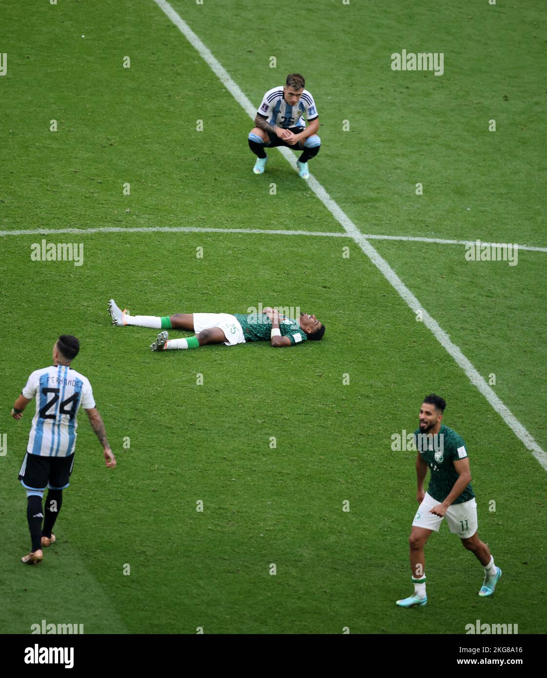 Argentina saudi arabia 2022 world cup hi-res stock photography and ...
