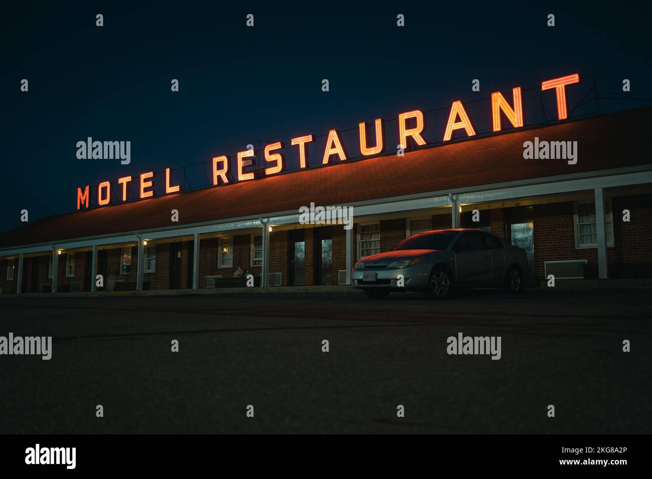 Beltway Motel & Restaurant, Halethorpe, Maryland Stock Photo - Alamy