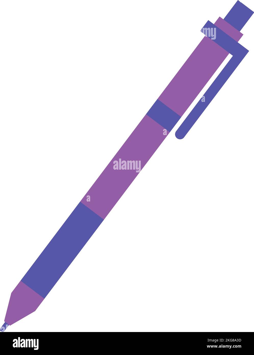 purple pen school supply Stock Vector Image & Art - Alamy