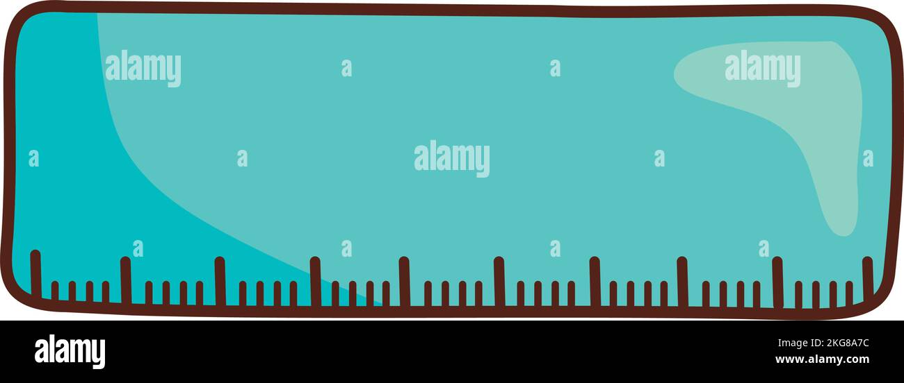 blue rule school supply Stock Vector Image & Art - Alamy