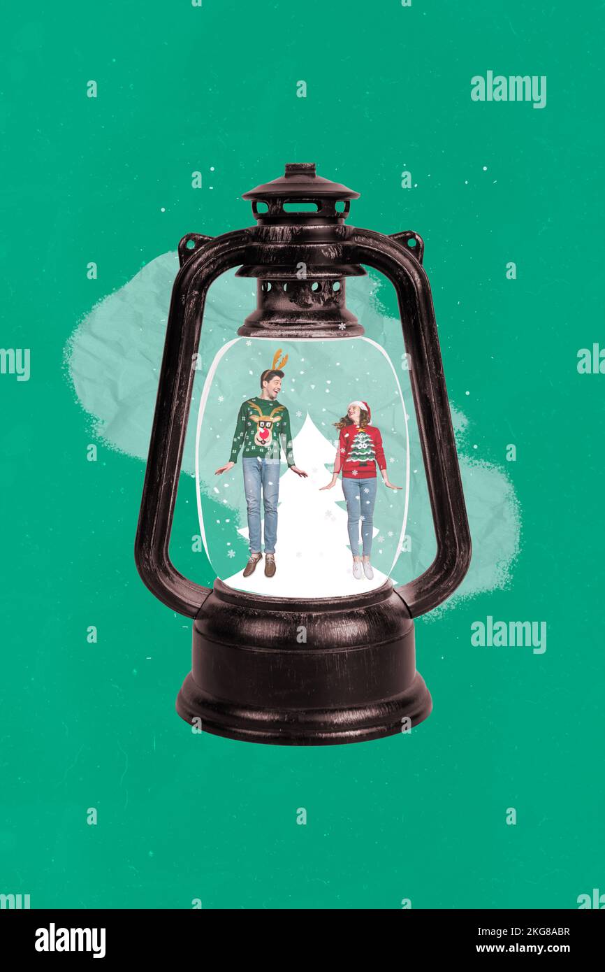 Creative 3d photo artwork graphics painting of smiling funky lady guy ...