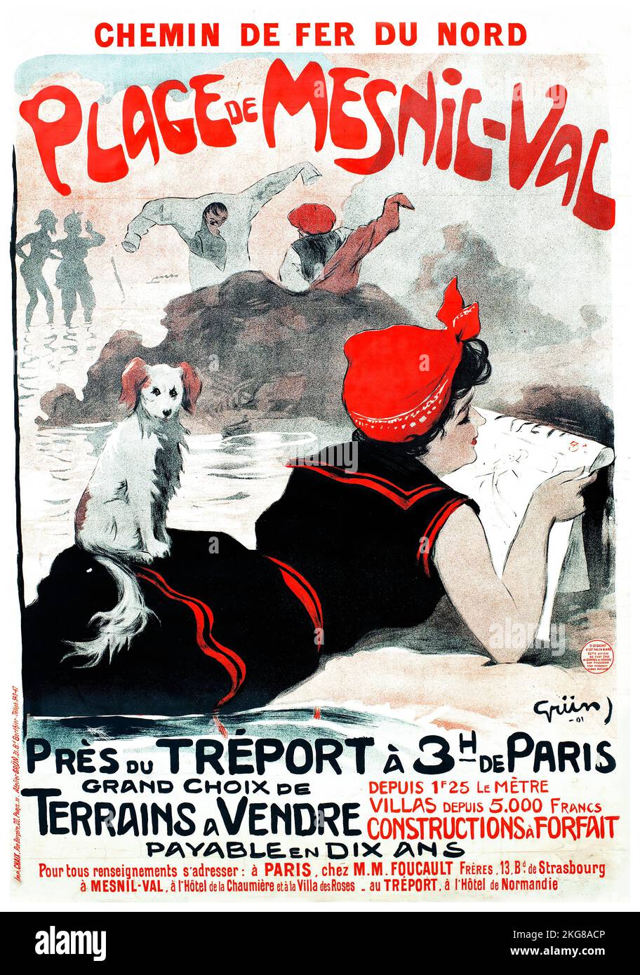 Chemin de fer de plage Cut Out Stock Images & Pictures - Alamy