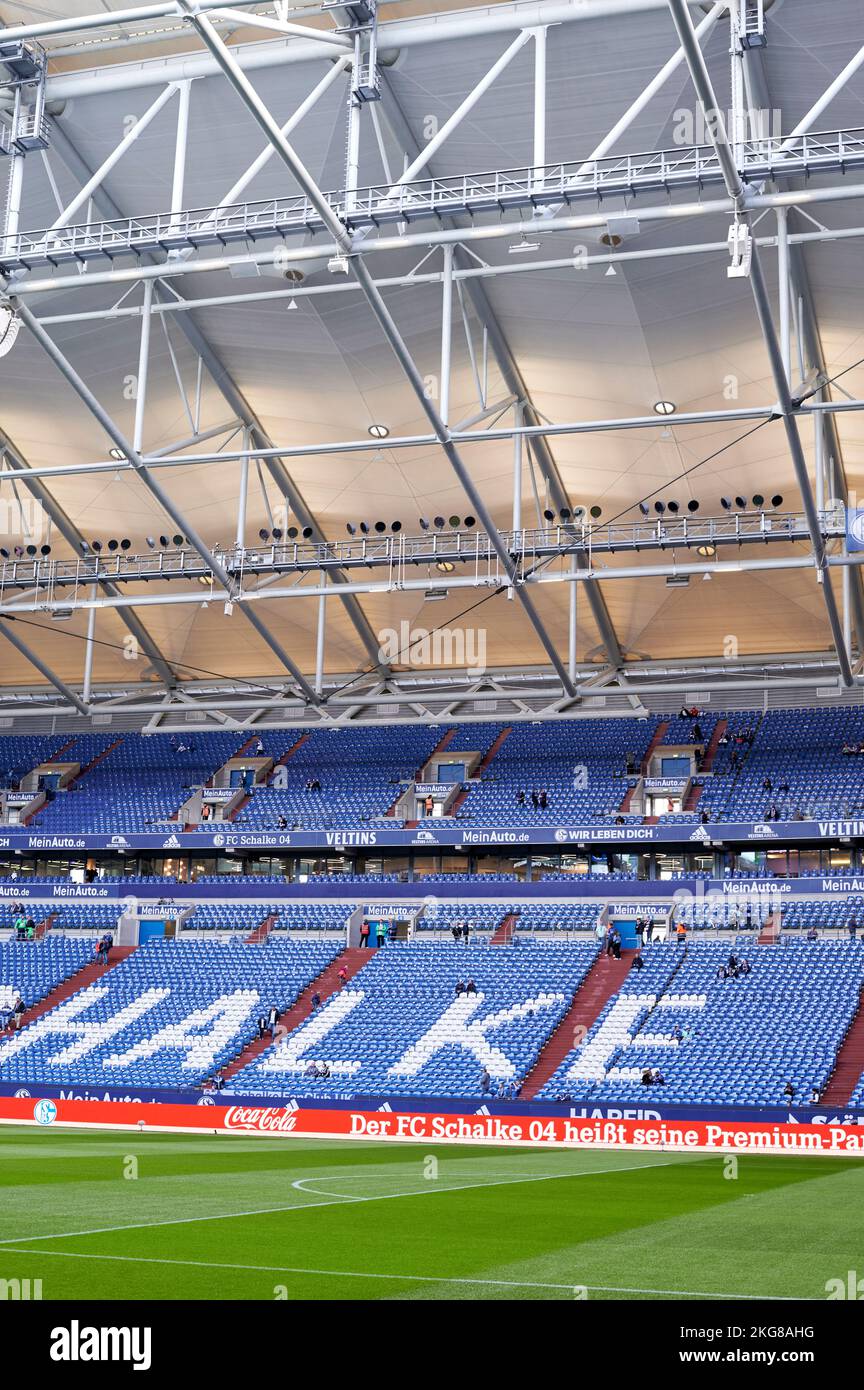 Veltins Arena Retractable Pitch