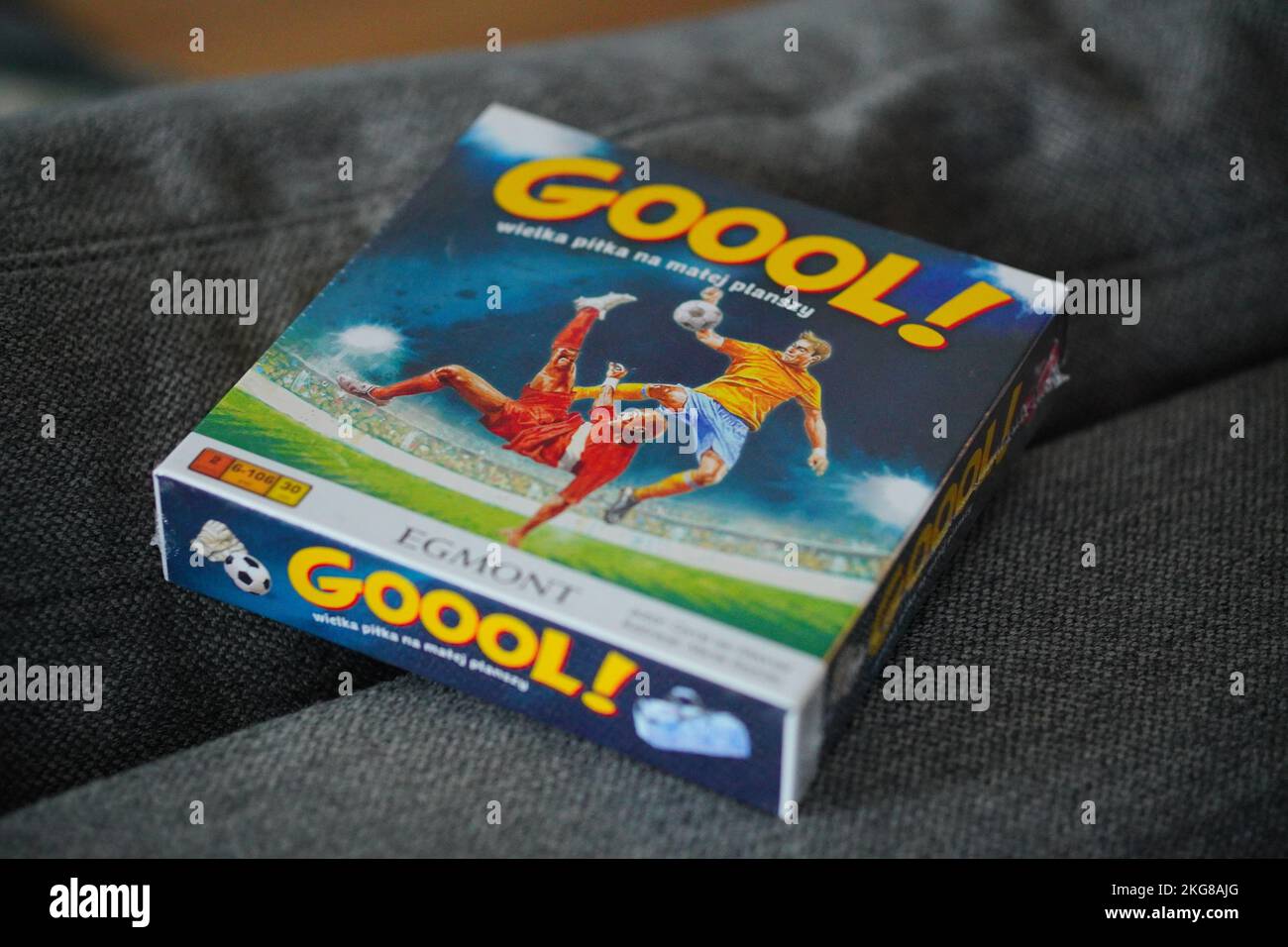 Football into box hi-res stock photography and images - Alamy