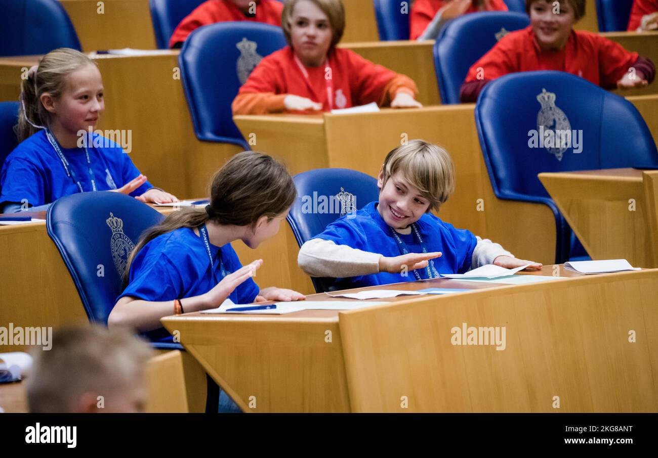 The Hague, Netherlands. 22nd Nov, 2022. THE HAGUE - Primary school ...