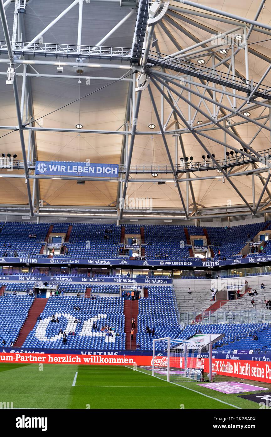 Veltins Arena Retractable Pitch