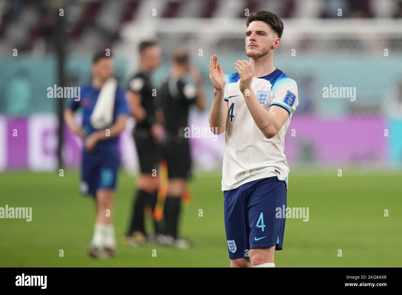 Declan Rice of England during the Qatar 2022 World Cup match, group B ...