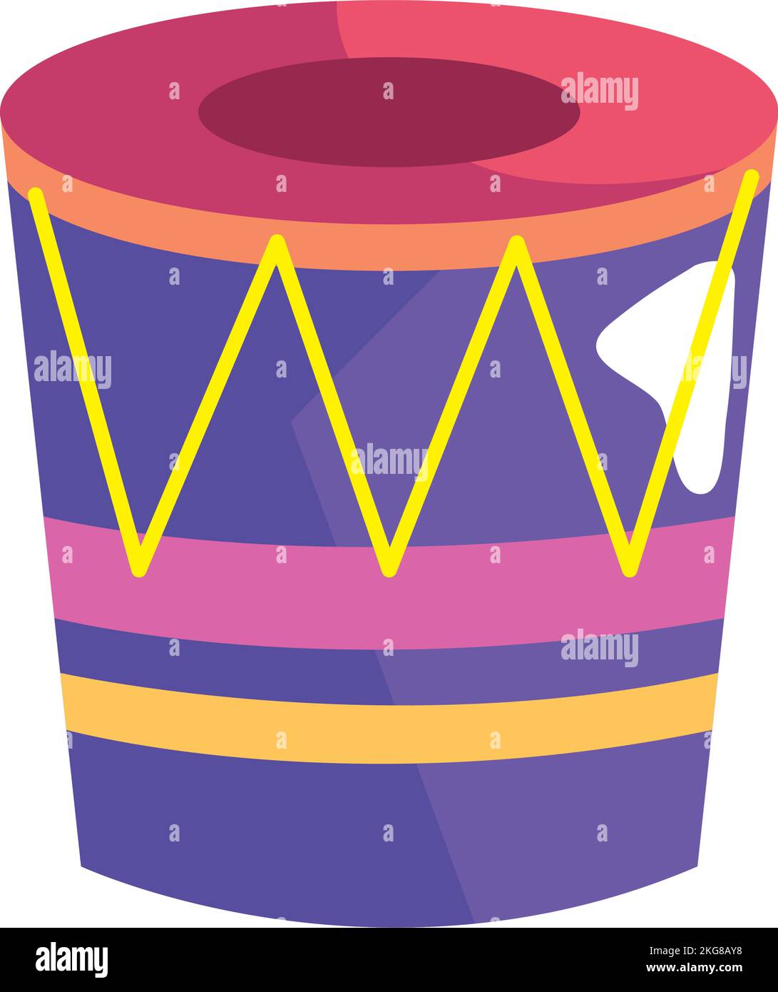purple drum musical instrument Stock Vector Image & Art - Alamy