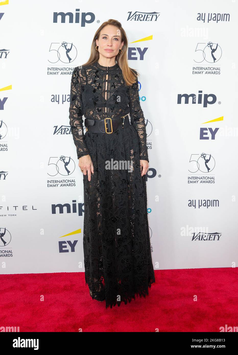 November 21, 2022, New York, New York, United States: Claire Forlani ...