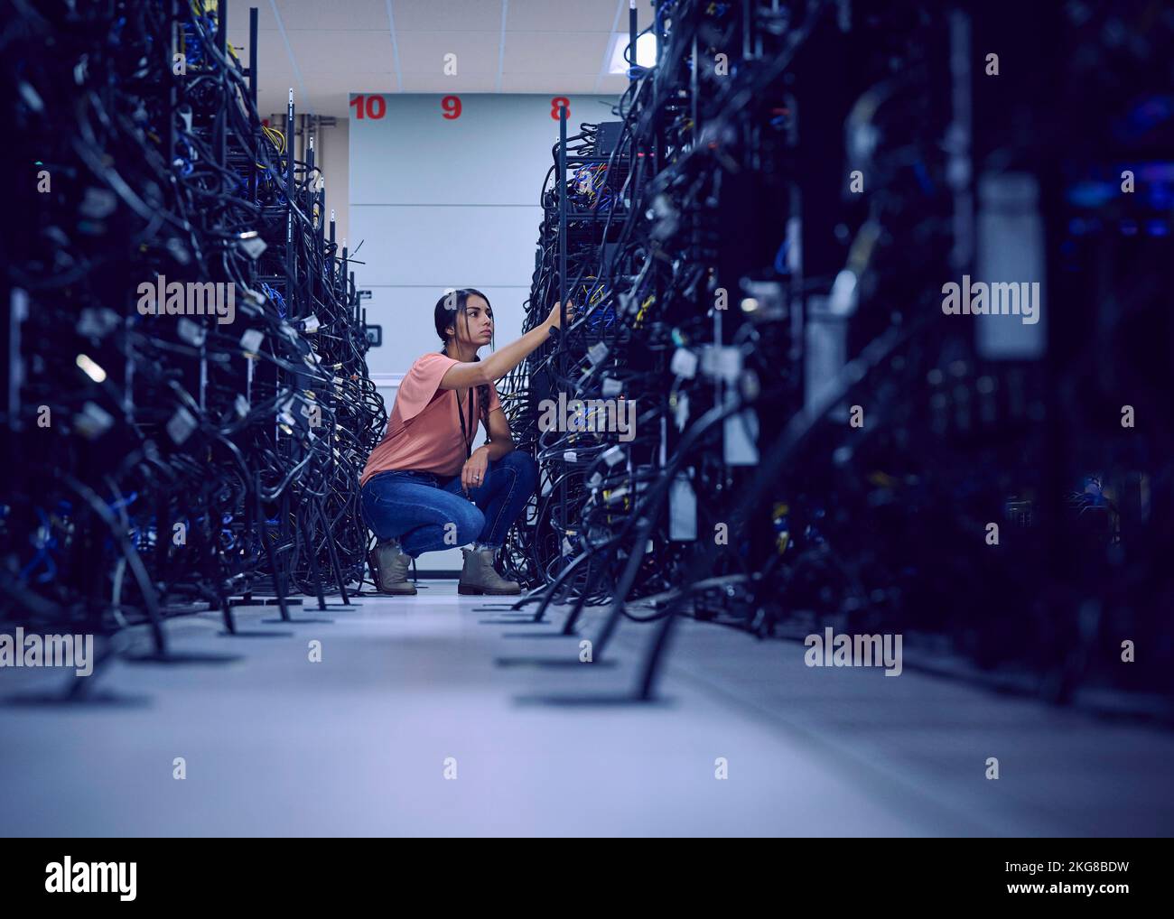 View server room hi-res stock photography and images - Alamy
