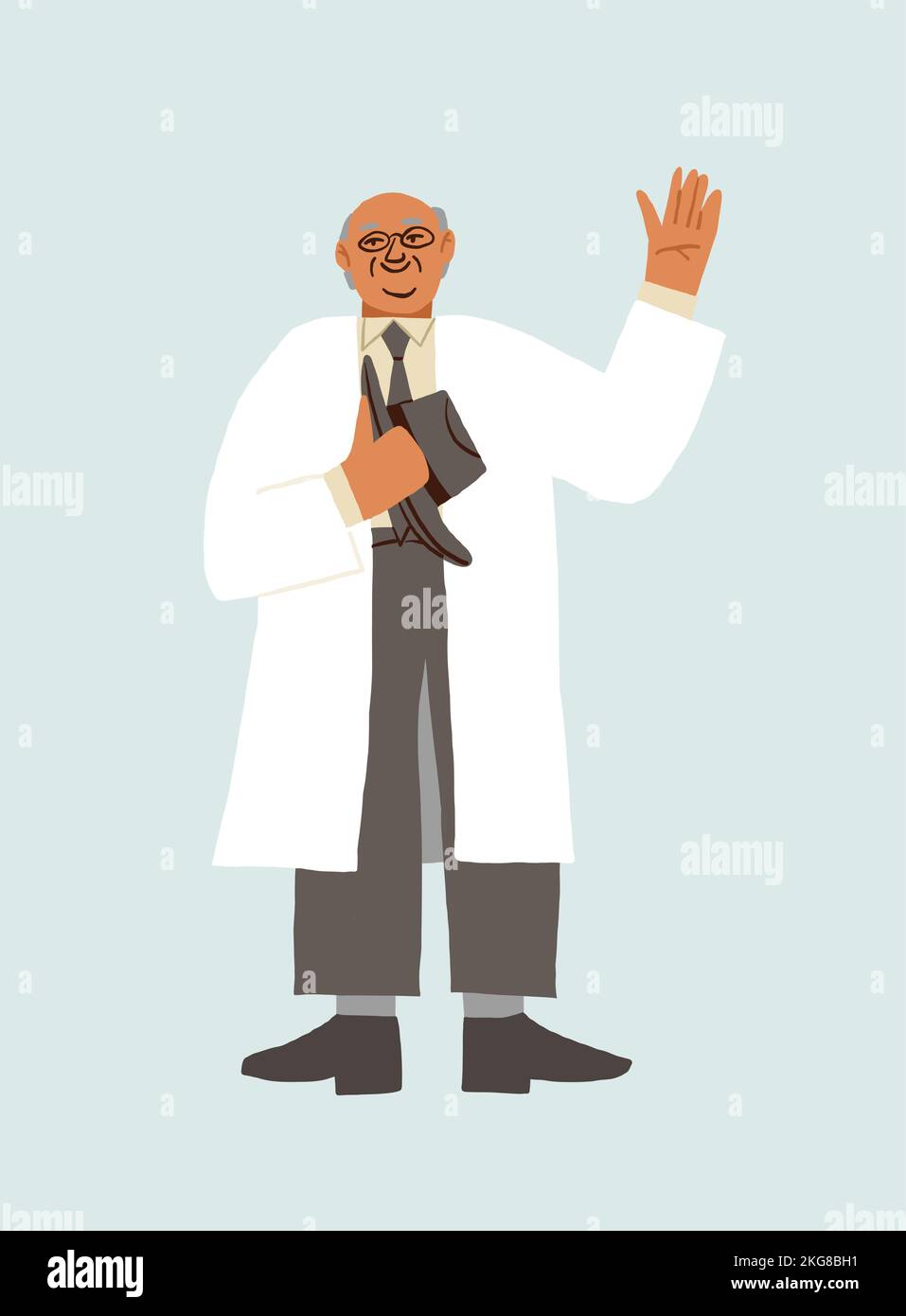 Doctor nurse talking in Stock Vector Images - Alamy
