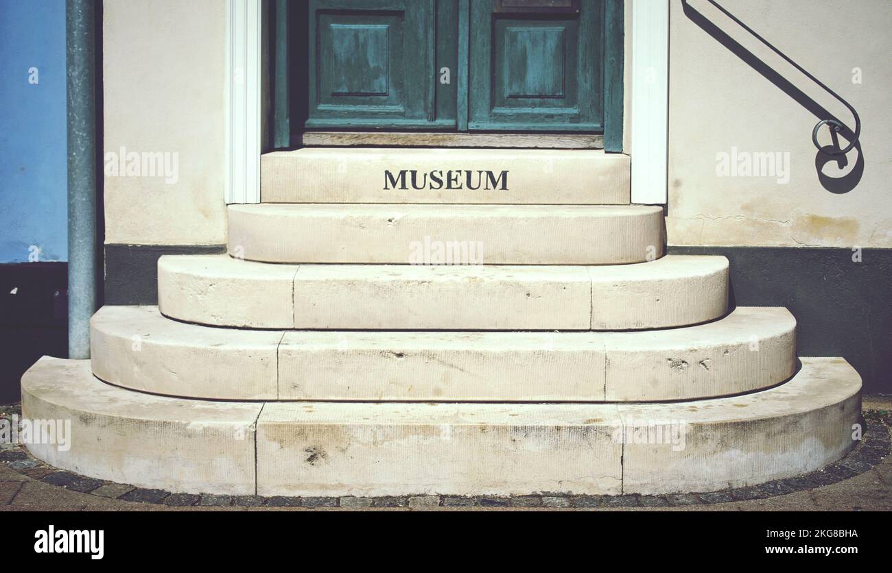 Closeup shot museum stairs hi-res stock photography and images - Alamy