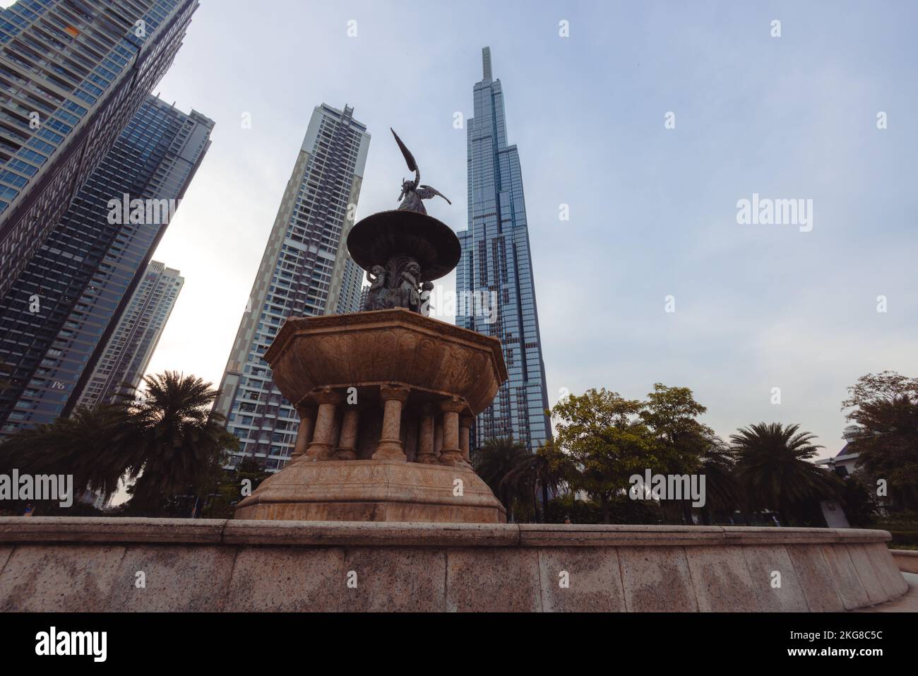 Ho Chi Minh City, Vietnam - November 07, 2022: View of Vinhomes Central ...