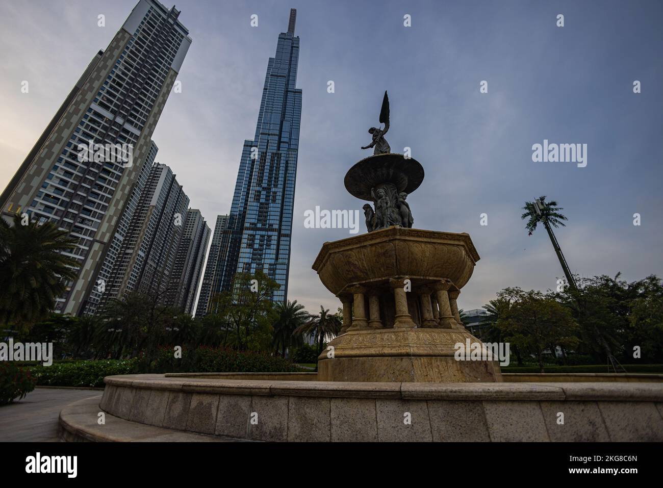 Ho Chi Minh City, Vietnam - November 07, 2022: View of Vinhomes Central ...