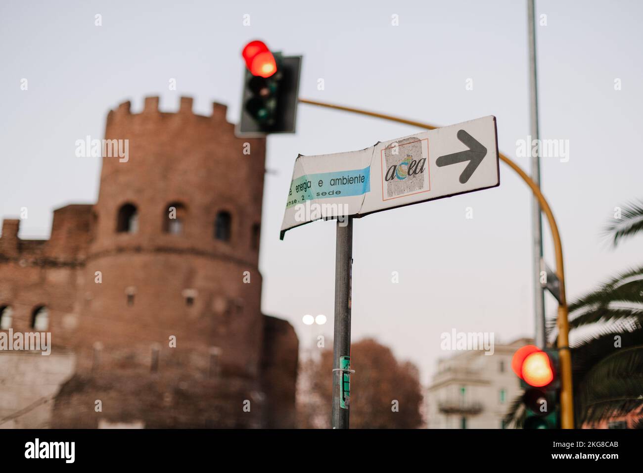 Bent warning sign hi-res stock photography and images - Alamy