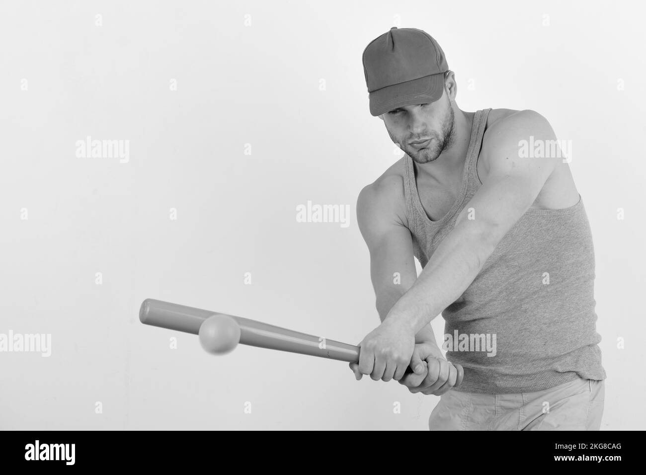 Ball hit man face hi-res stock photography and images - Alamy