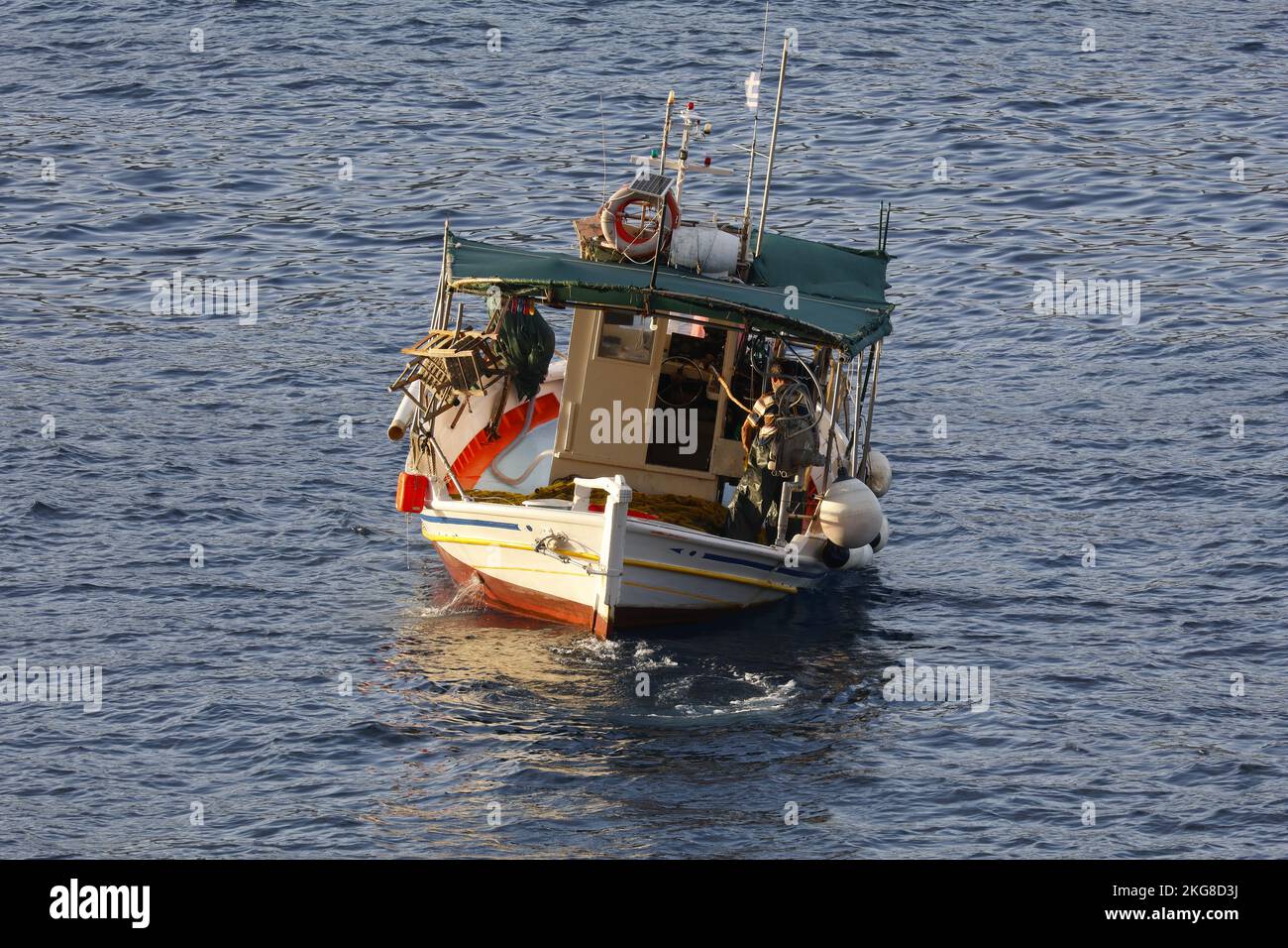 Greek fishermen hi-res stock photography and images - Alamy