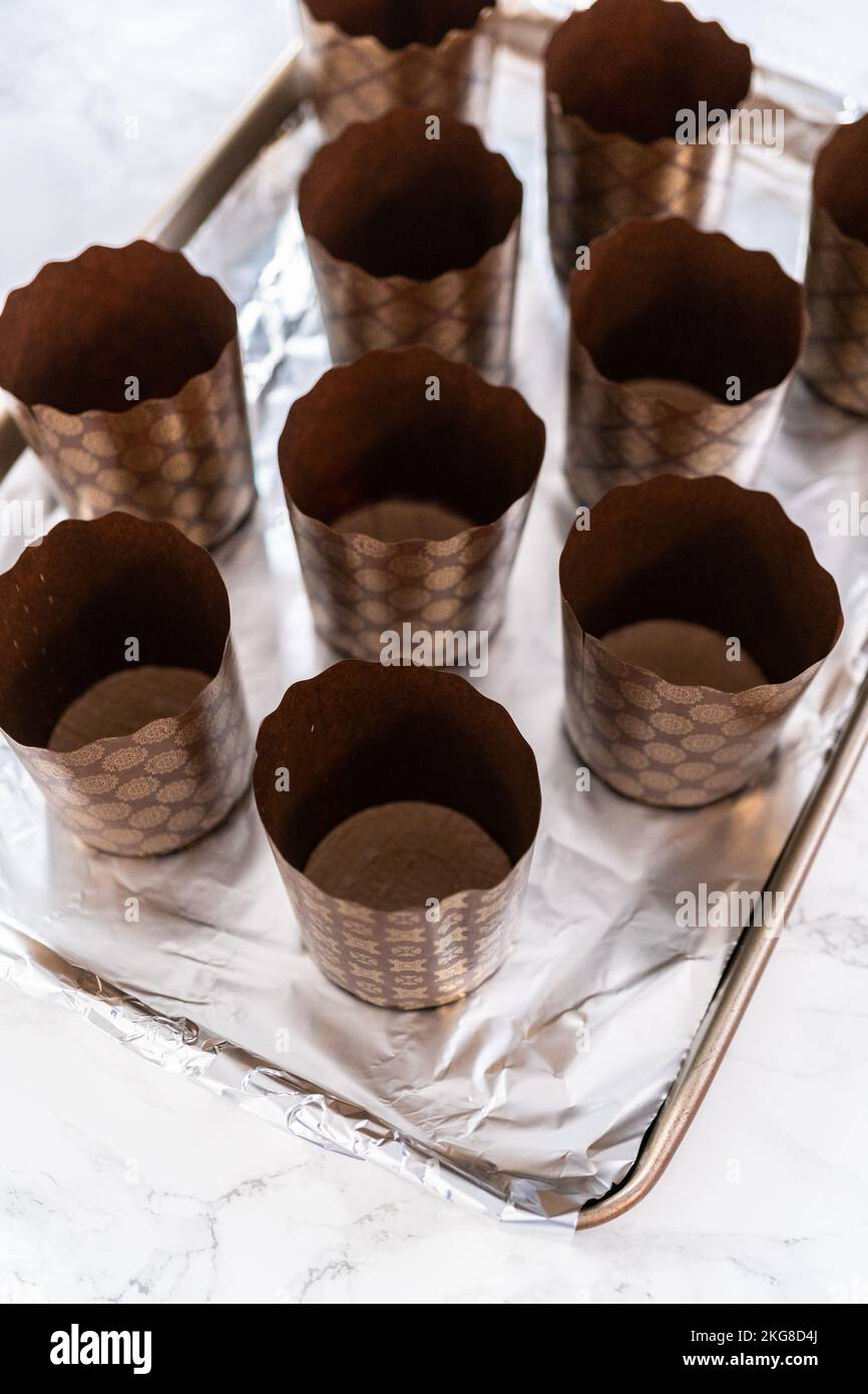 Mini Easter Bread Kulich Stock Photo - Alamy