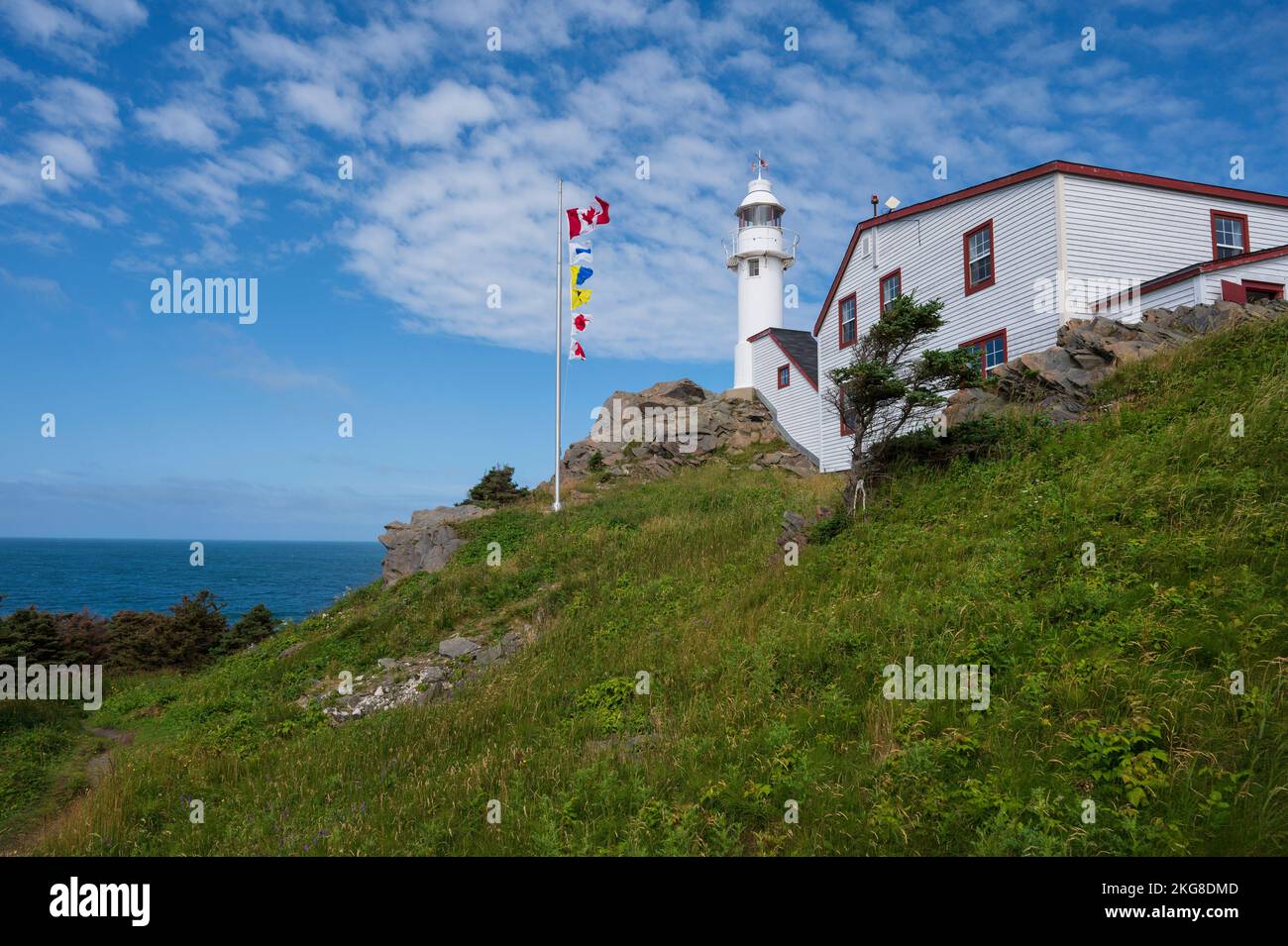 Canada, Labrador, Newfoundland, Rocky Harbor, Landscape with Lobster ...