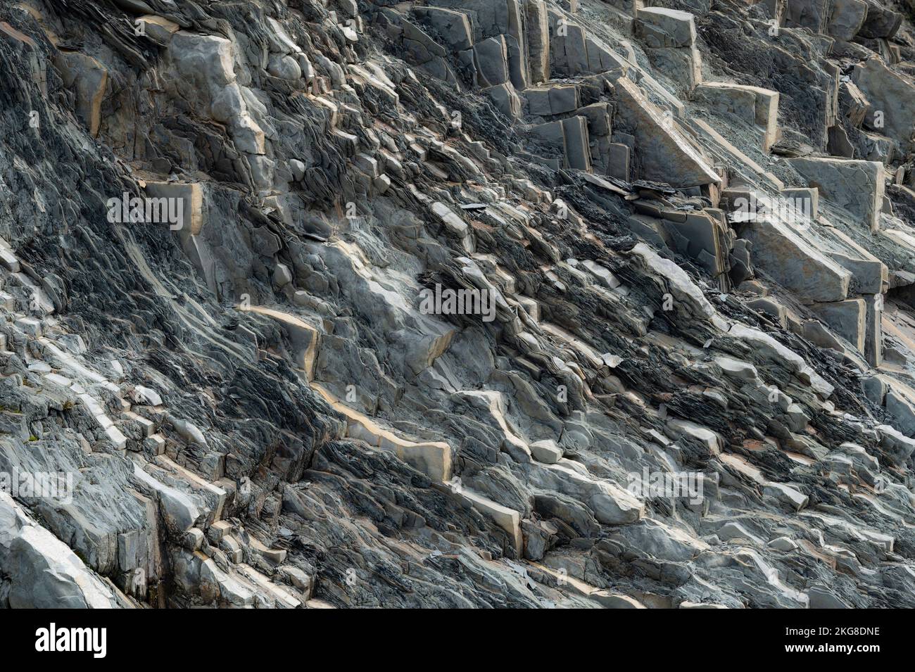 Canada, Labrador, Newfoundland, Green Point, Close-up of Green Point ...