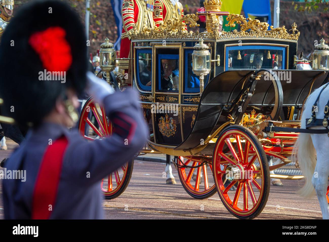 London, England, UK. 22nd Nov, 2022. King CHARLES III is seen in ...