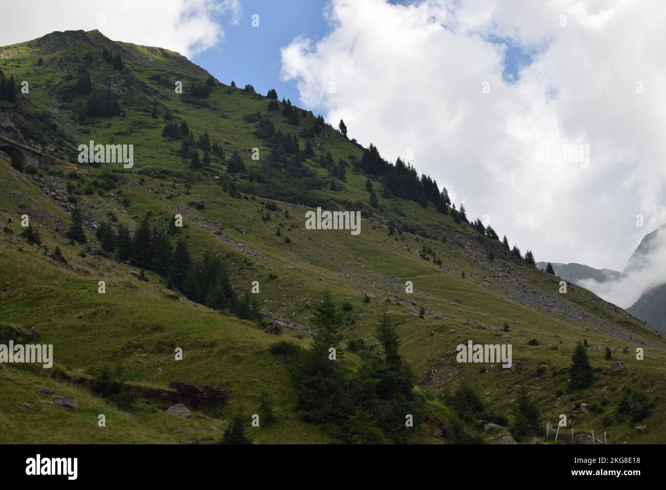 Amazing view at Transfagarasan, Sibiu county, Romania Stock Photo - Alamy