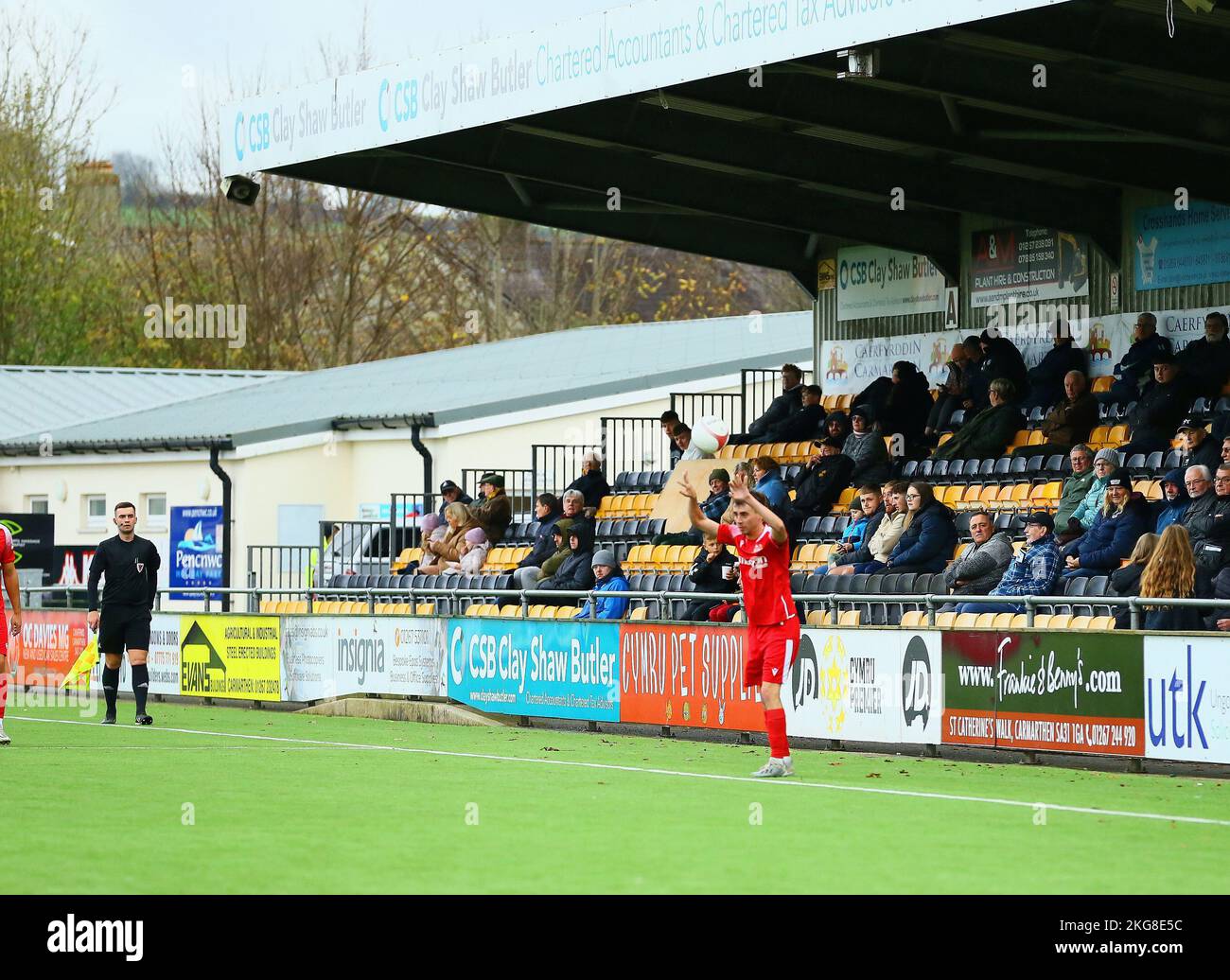 Carmarthen Athletic AFC Stock Photo - Alamy
