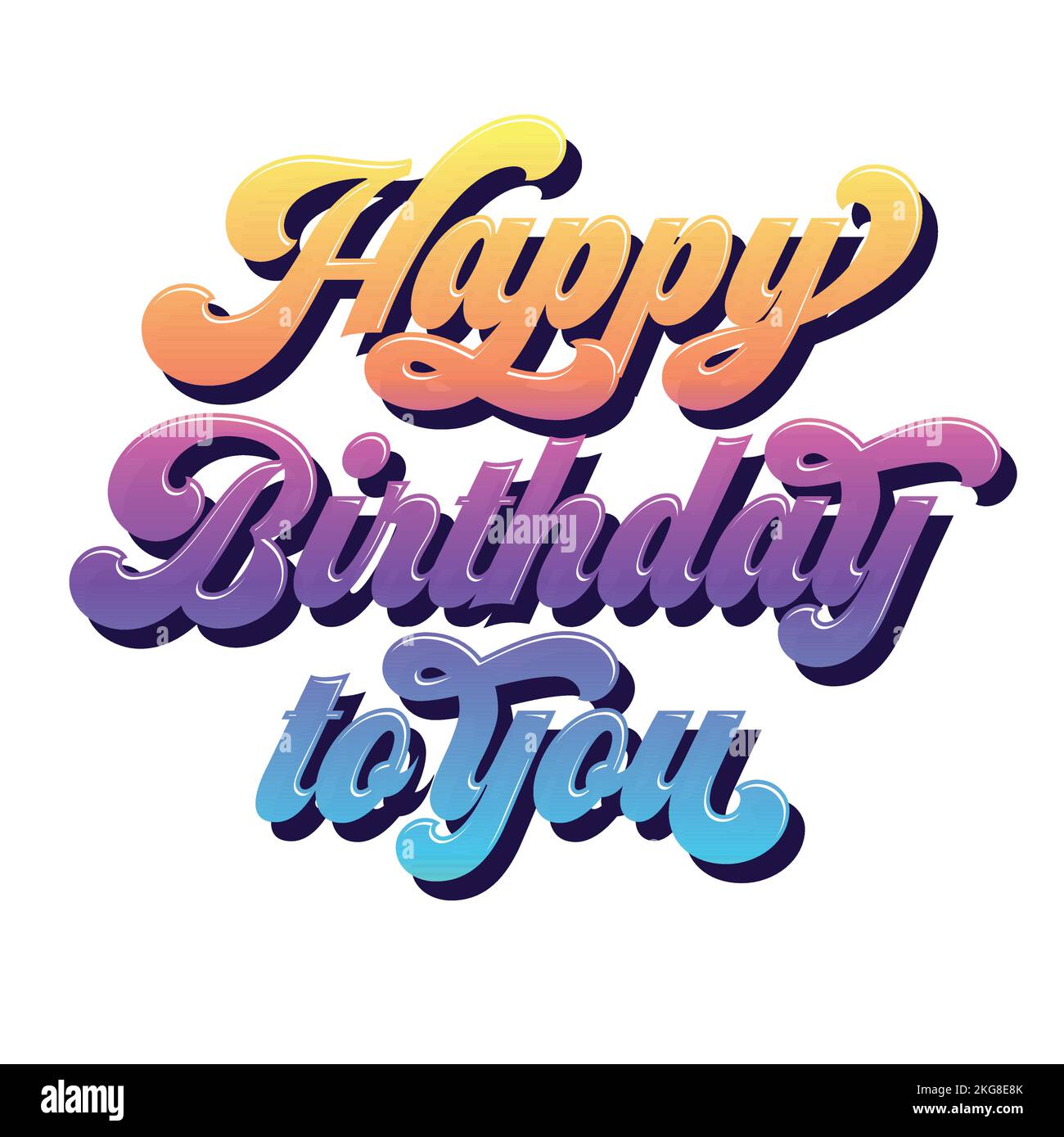 A vector design of a beautiful and colorful poster for Birthdays ...