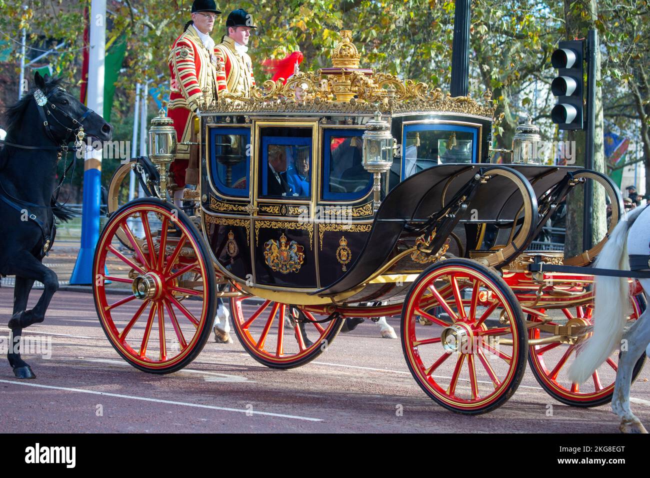 London, England, UK. 22nd Nov, 2022. King CHARLES III is seen in ...