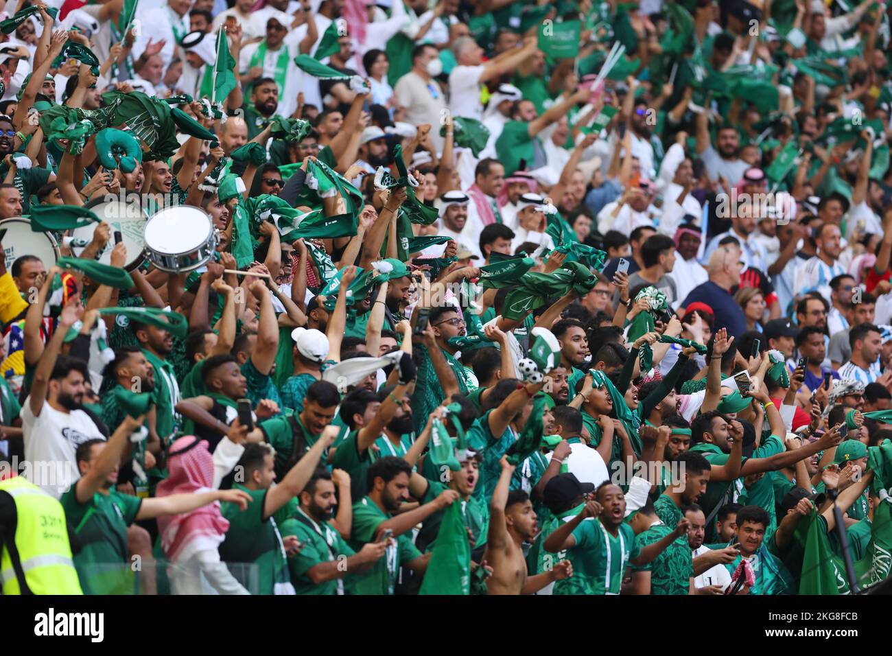 Lusail, Qatar. 22nd Nov, 2022. Lusail, Qatar. 22nd Nov, 2022. Saudi ...