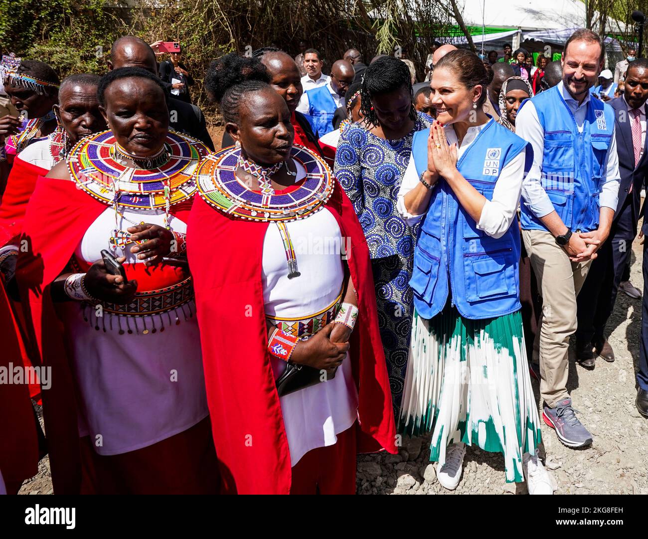 Nairobi, Kenya. 22nd Nov, 2022. Crown Princess Victoria and Crown ...