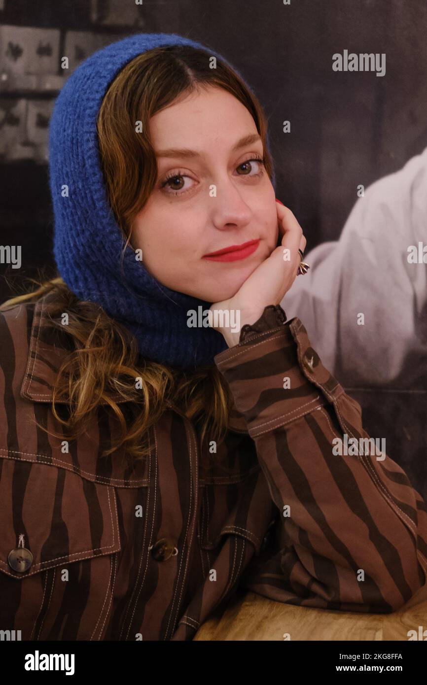 Singer Lourdes Hernandez, known by her stage name Russian Red poses ...