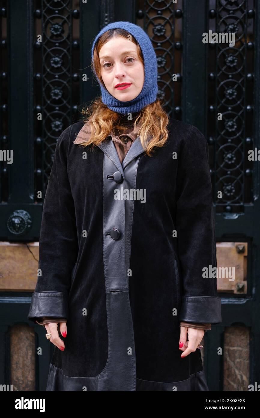 Singer Lourdes Hernandez, known by her stage name Russian Red poses ...