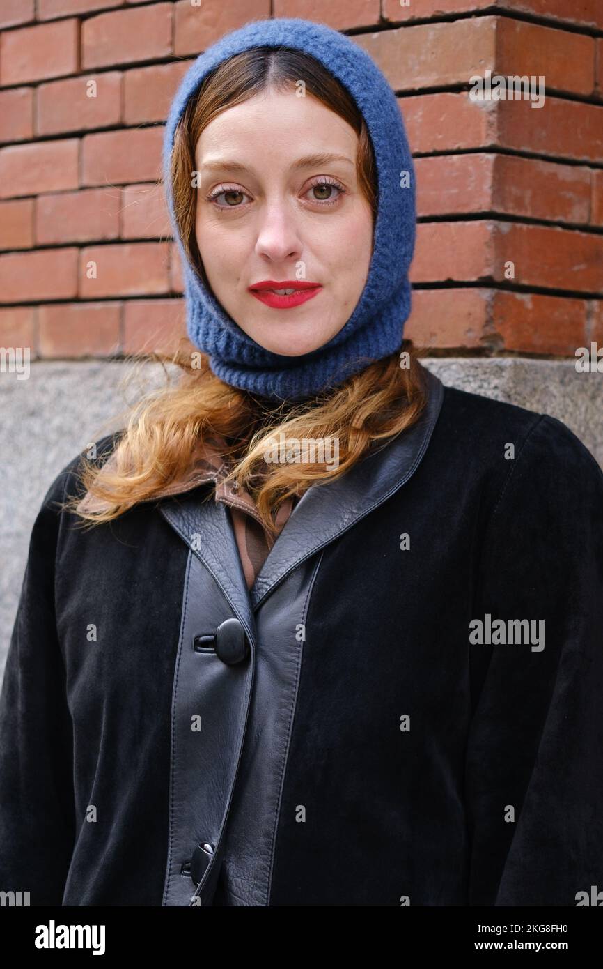 Singer Lourdes Hernandez, known by her stage name Russian Red poses ...