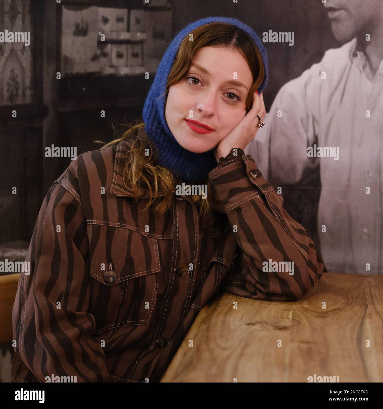 Singer Lourdes Hernandez, known by her stage name Russian Red poses ...
