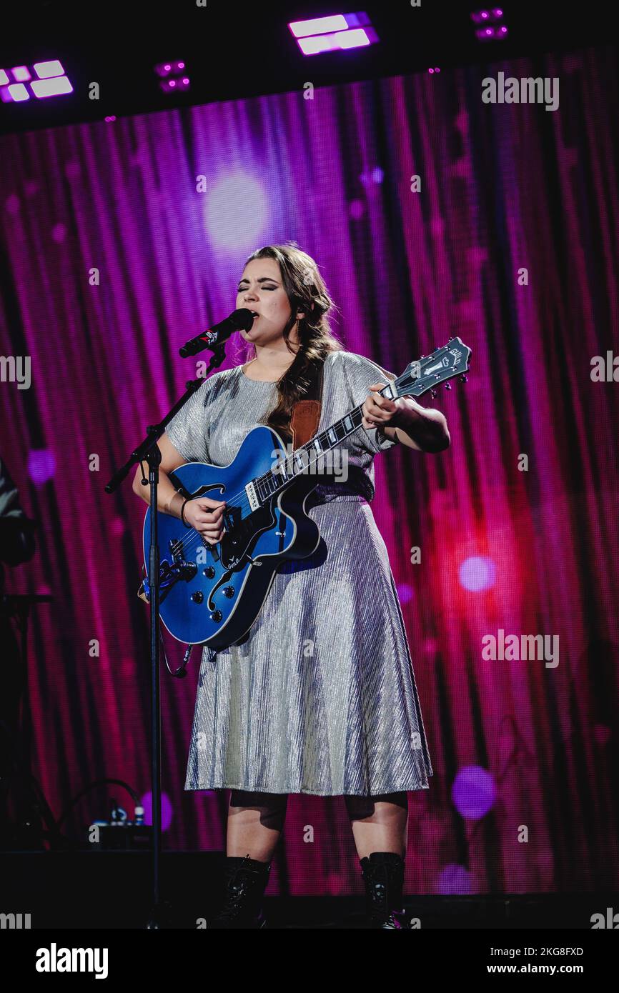 Zurich, Switzerland. 18th, November 2022. The Swiss singer, songwriter ...
