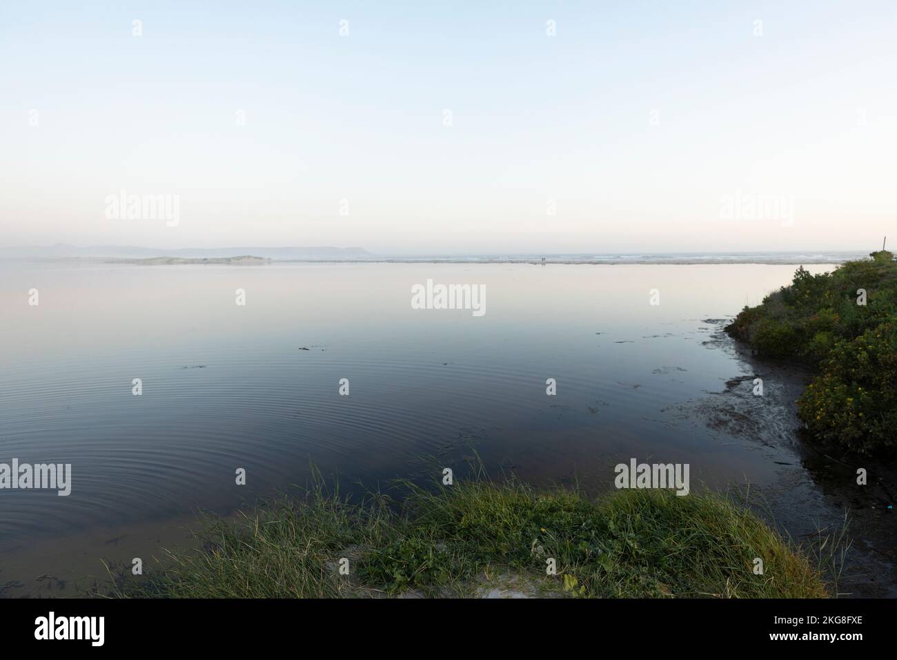 South Africa, Hermanus, Calm Lagoon at Grotto Beach Stock Photo - Alamy
