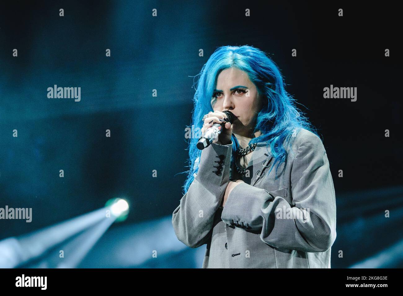 Zurich, Switzerland. 18th, November 2022. The Swiss singer and ...