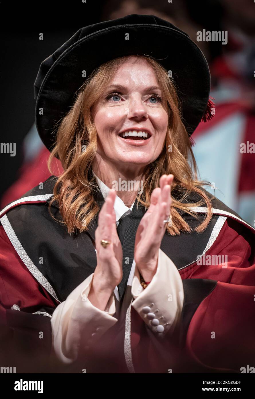 Geri Halliwell-Horner during a ceremony where she received an honorary ...