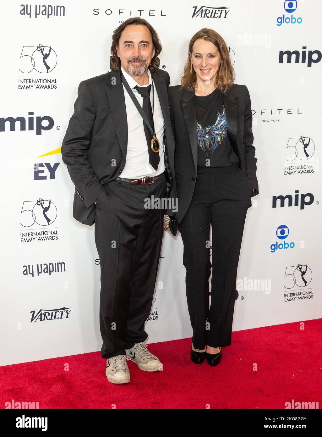 November 21, 2022, New York, New York, United States: Hubert Besson and ...