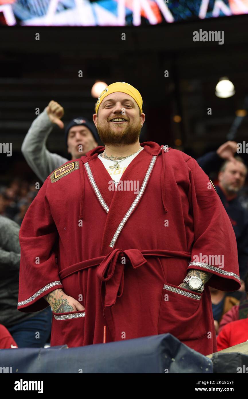 Washington Commanders fan during the NFL Football Game between the ...